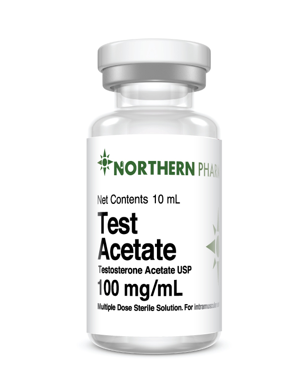 Northern Pharma – Test Acetate 100mg/ml 10ml vial | Steroids Canada by ...