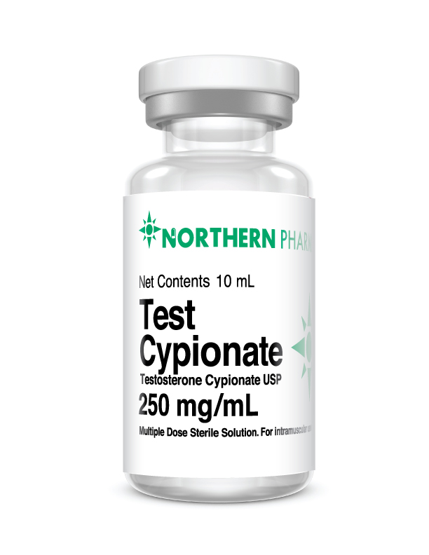 Northern Pharma - Test Cypionate 250mg/ml 10ml vial | Steroids Canada ...
