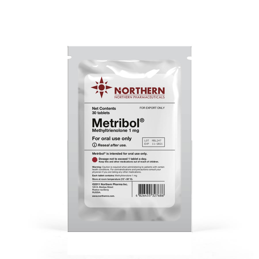 Northern Pharma - Metribolone (Methyltrienolone) 1mg/tab 30tabs ...