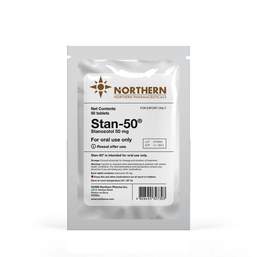 Northern Pharma – Stan-50 50mg/tab 50 tabs | Steroids Canada by Roidrx