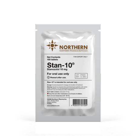Northern Pharma – Stan-10 10mg/tab 100 tabs | Steroids Canada by Roidrx